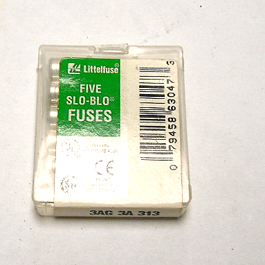 LOT OF 5 NEW LITTELFUSE 3A6 3A 313 FUSE | eBay