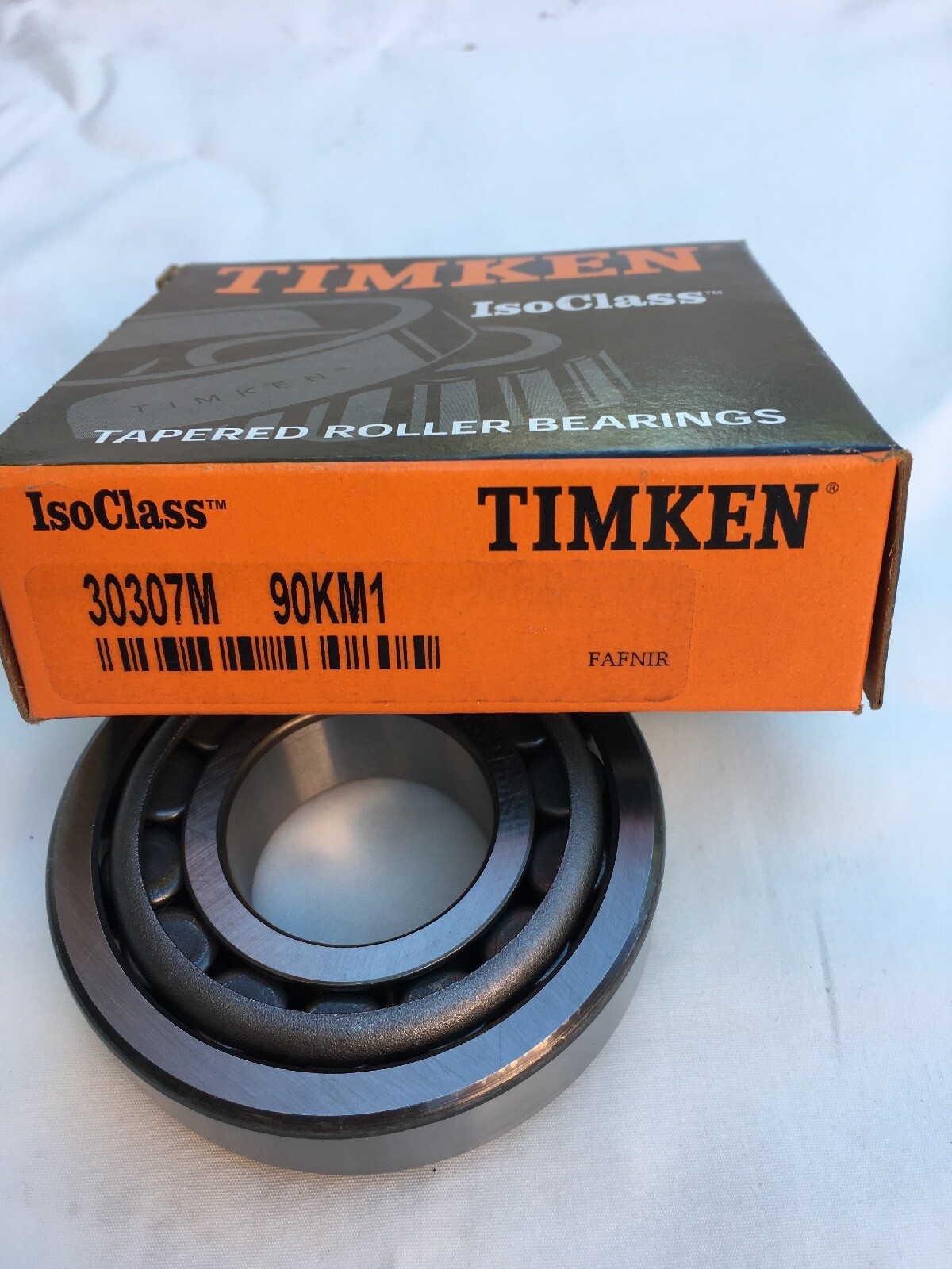 TIMKEN 30307m 90km1 ISOCLASS TAPERD ROLLER BEARING 35x80x23mm 2 FOR 39. ...