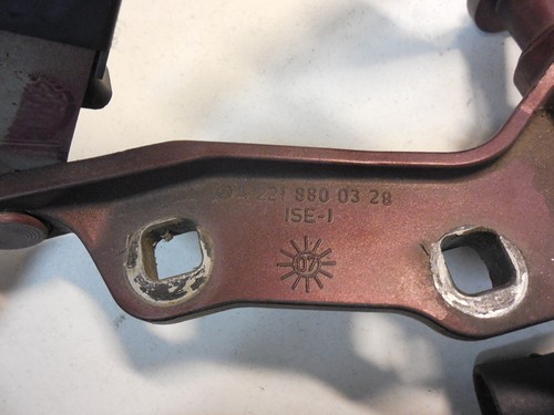 07-13 Mercedes W221 S CL Class Left Hood Hinge 2218800328 | eBay