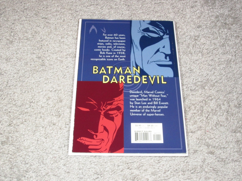 Batman/Daredevil: King of New York - Marvel + DC Comics 2000 Graphic ...