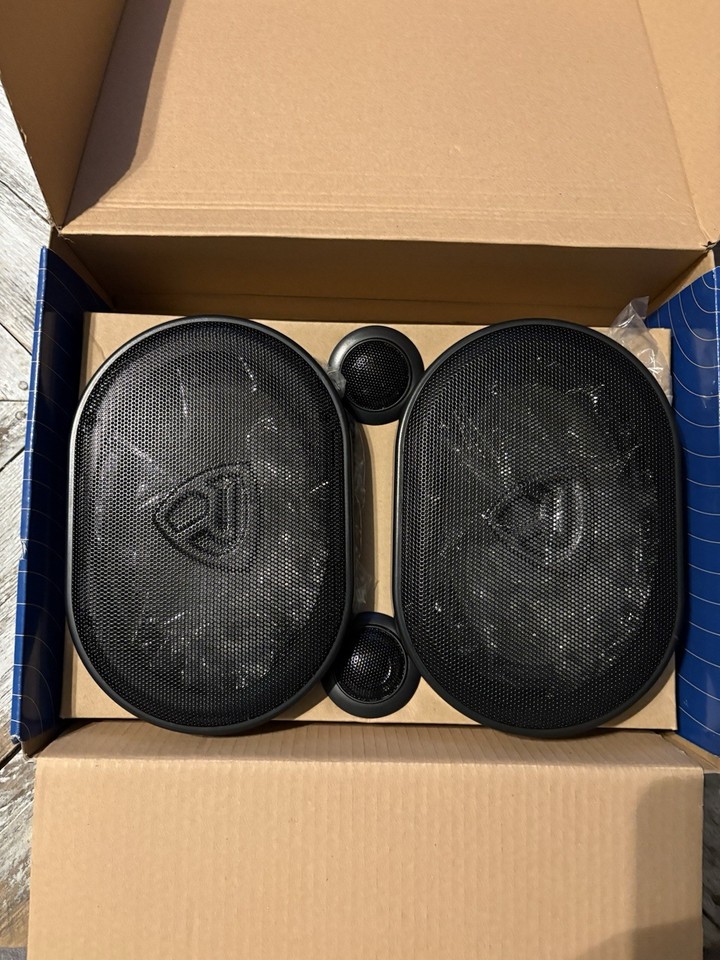 Rockville RV68.2C 6x8/5x7 Component Car Speakers Set 900W/170W - Black ...