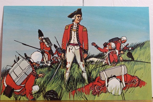 Art General Howe Battle of Bunker Hill Boston Massachusetts Postcard ...