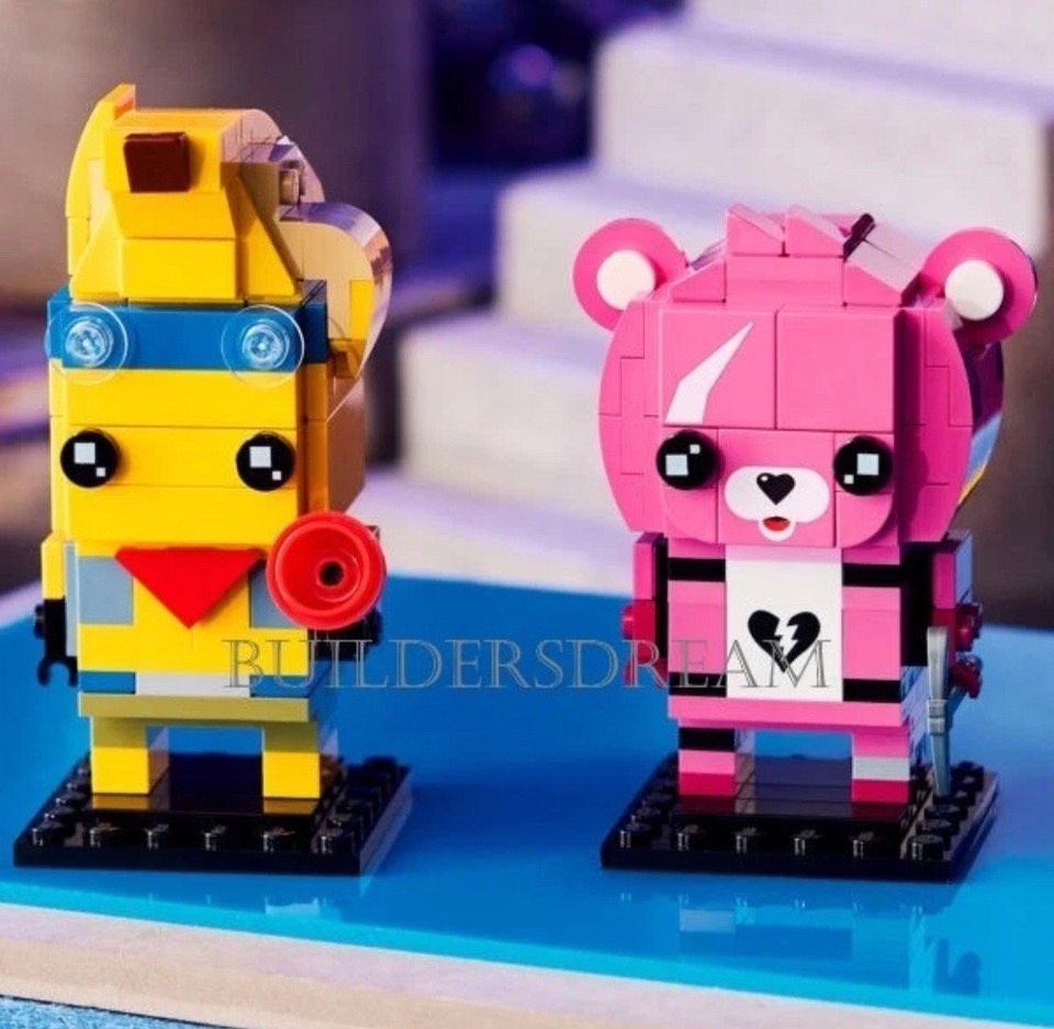 PREORDER LEGO BRICKHEADZ FORTNITE Adventure Peely & Cuddle 40760 GWP ...