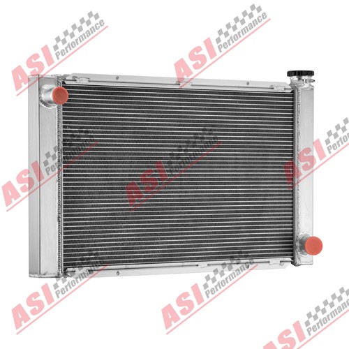 Universal 2-Row Aluminum Radiator Fit Chevy GM SBC Heavy Duty 31" x 19 ...