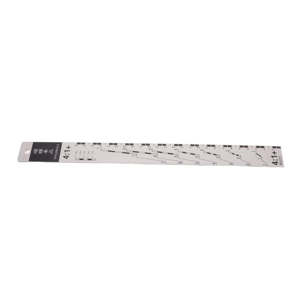 Paint Measuring Scale Mixing Ruler - Paint Ratio Measuring Scale Tool ...