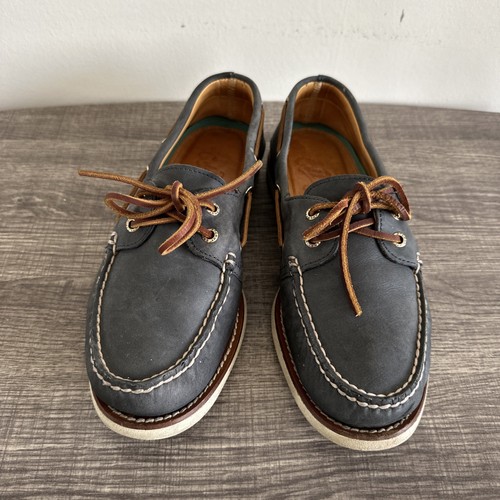 Sperry Gold Cup Top-sider Shoes Leather ,Navy Blue ,Men’s 9M | eBay