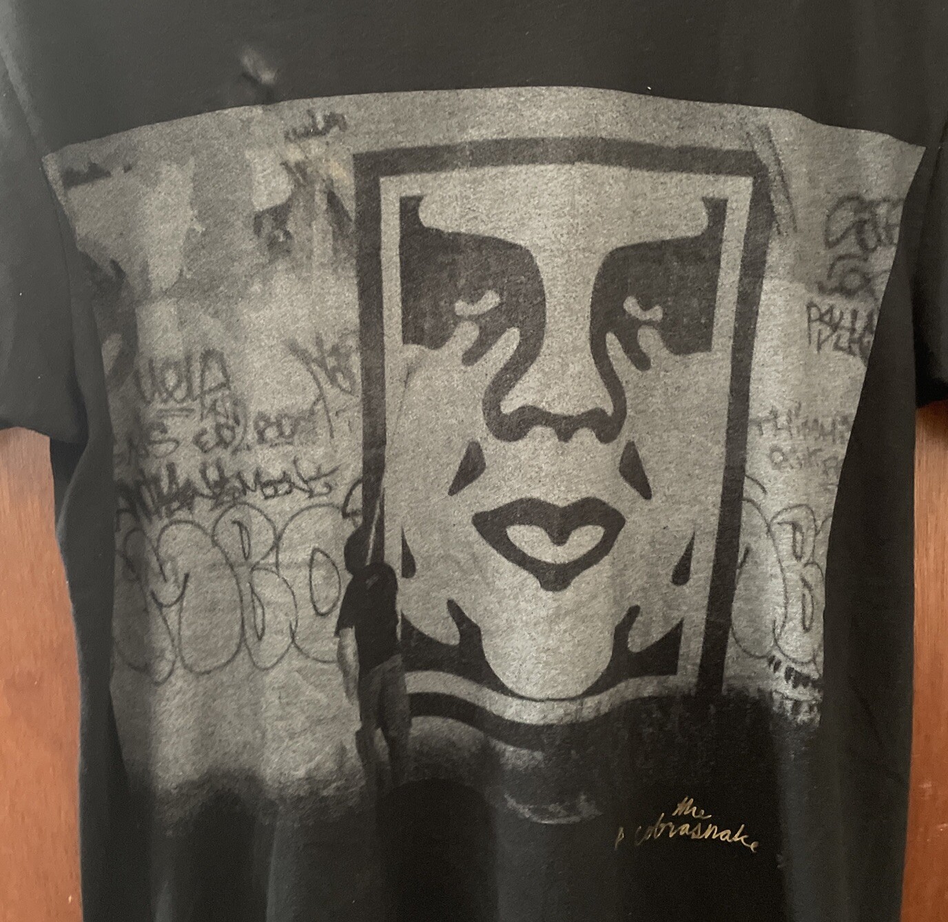 Vtg Andre The Giant Obey Shepard Fairey Tshirt Medium… - Gem