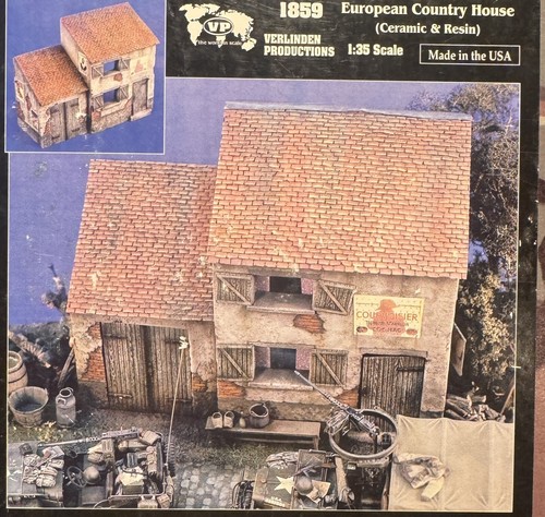 Verlinden Productions 1:35 #1859 EUROPEAN COUNTRY HOUSE CERAMIC AND ...