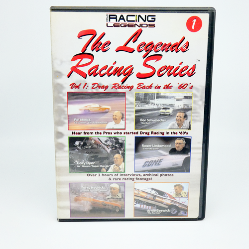 Drag Racing Legends 1 - Drag Racing Back In The 60s With Pat Hart DVD ...
