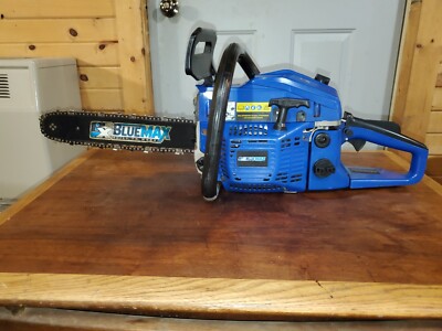 Blue Max 08902 Chainsaw With 16" Bar And Chain Runs Good Used Chainsaw ...
