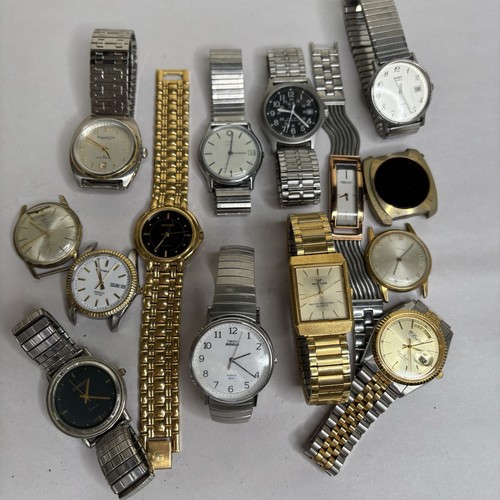 Untested Vintage Quartz Watch Lot - Timex Gruen Cardot Waltham Dufonte ...