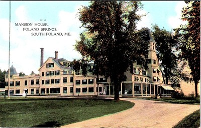 Mansion House, Poland Springs, SOUTH POLAND, Maine Postcard - Curt ...