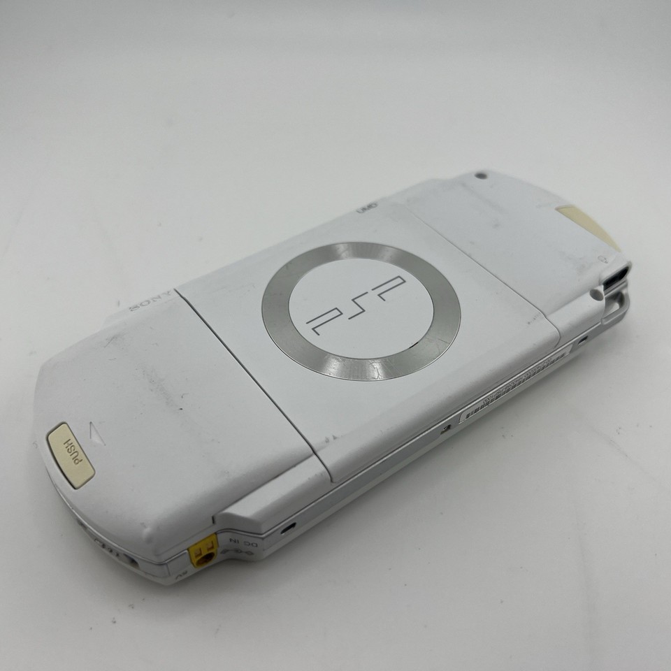 Broken PlayStation Portable PSP-1000 Ceramic White Console For Parts | eBay