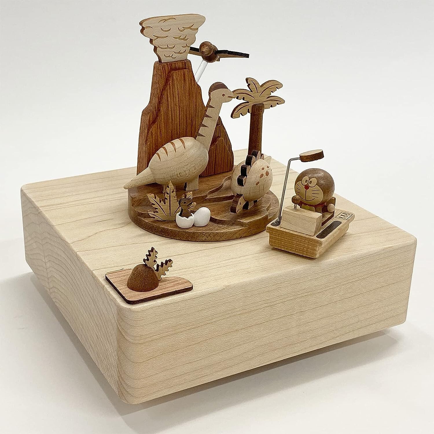 DORAEMON SANRIO Wooden Music Box Time Machine | eBay