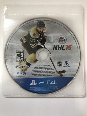 NHL 15 PS4 PlayStation 4 Hockey EA Sports E Disc Only 14633367584| eBay