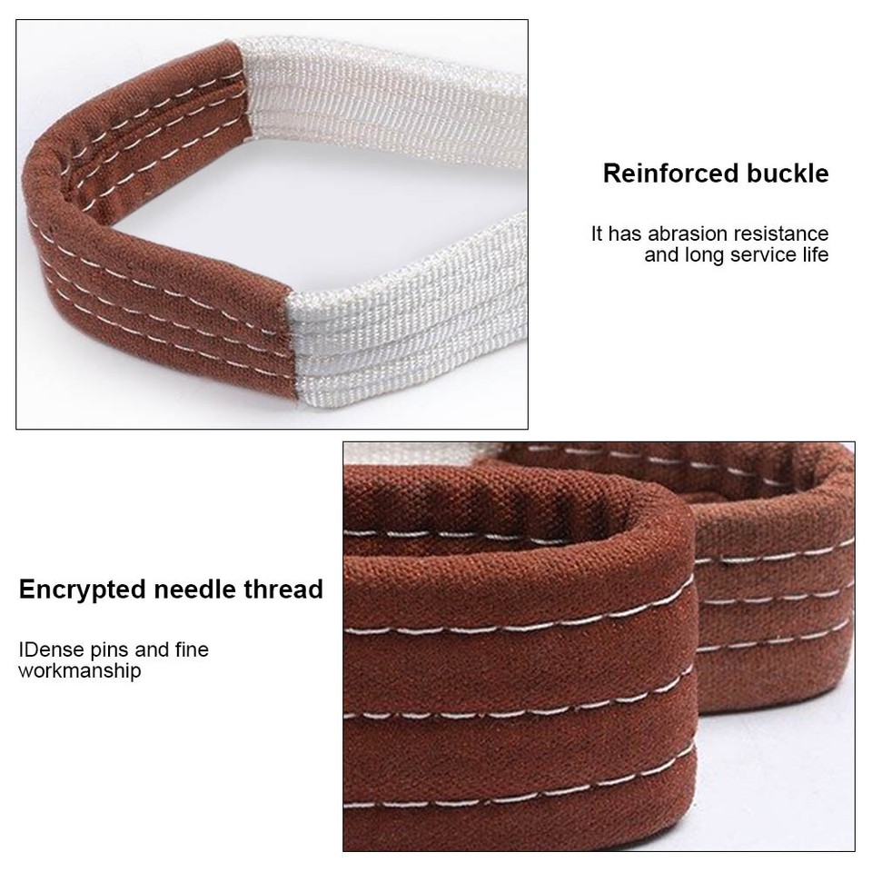 Canvas Sling Lock hanger Used in cranes to lift heavy objects, cargo ...