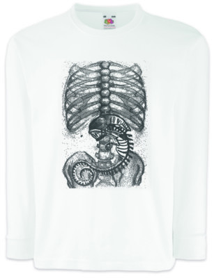 XENOMORPH ALIEN II Kinder Langarm T-Shirt Ripley Prometheus Nostromo ...