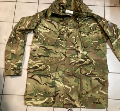 British Royal Navy Issue MTP Camo PCS Windproof Combat Smock 180/104 ...
