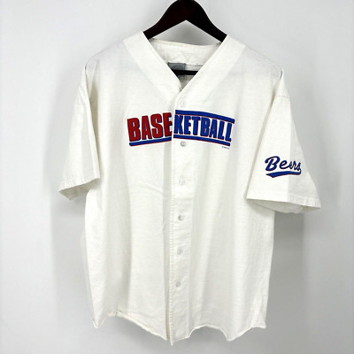 Vintage BASEketball Beers Movie Promo Graphic Jersey T Shirt Adult XL ...