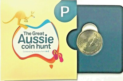 2019 Australia Post Great Aussie $1 Coin Hunt (P) carded coin Unc ...