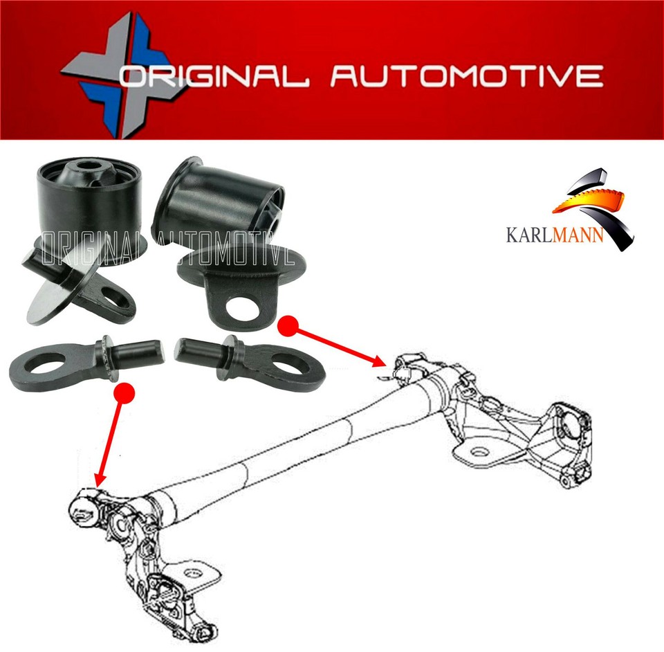 for VAUXHALL MOKKA 2013- REAR AXLE BEAM TRAILING CONTROL CROSSMEMBER ...