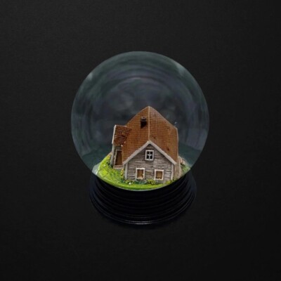 Eminem Marshall Mathers MMLP2 House Snow Globe FAST SHIP Detroit | eBay