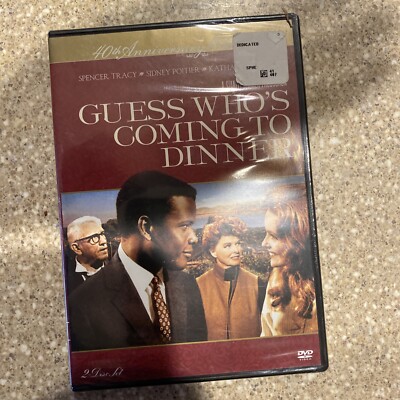 Guess Who's Coming to Dinner (DVD 1967) 40th Anniv Sidney Poitier ...