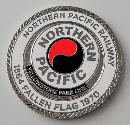 Northern Pacific Railway Li.mited Edition #10 Police Badge 14 Challenge ...