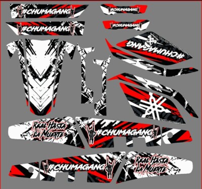 Yamaha Zuma Chuma 2022-2024 GRAPHIC KIT | eBay