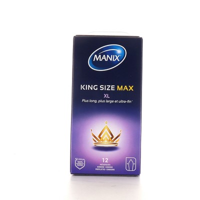 Manix Préservatifs King Size Max Boite de 12 | eBay