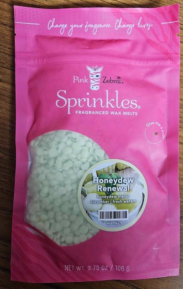 Pink Zebra wax Sprinkles - NEW - Over 100 Factory Sealed 3.75 oz. Bags ...