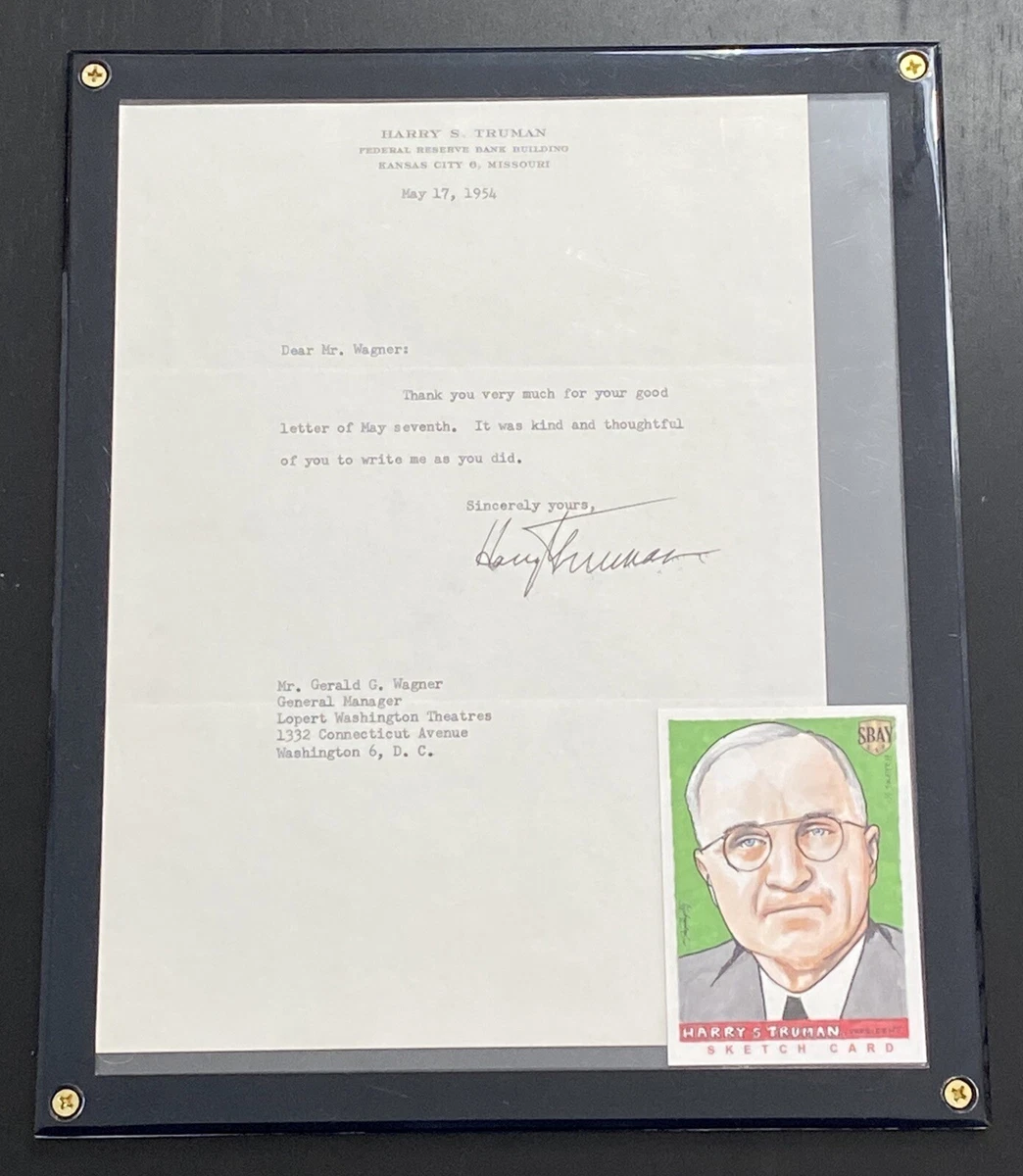 Harry S Truman Signature