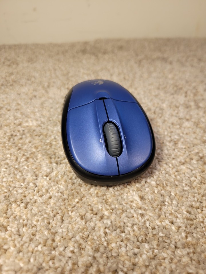 Logitech M305 Blue Wireless Optical Mouse NO DONGLE | eBay