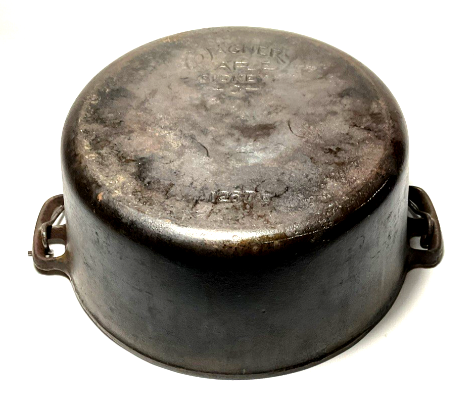 WAGNER WARE ~ Vintage Cast Iron Drip Drop DUTCH OVEN Round Roaster ...