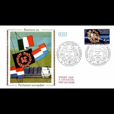 CEF - Elections au Parlement européen - 24/3/1984 Strasbourg | eBay