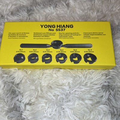 5537 6-head Watch Repair Tool for Rolex Open Back Cover Opener Grooved ...