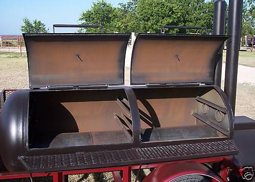 NEW Reverse Flow Custom BBQ pit smoker smoker and Charcoal grill | eBay