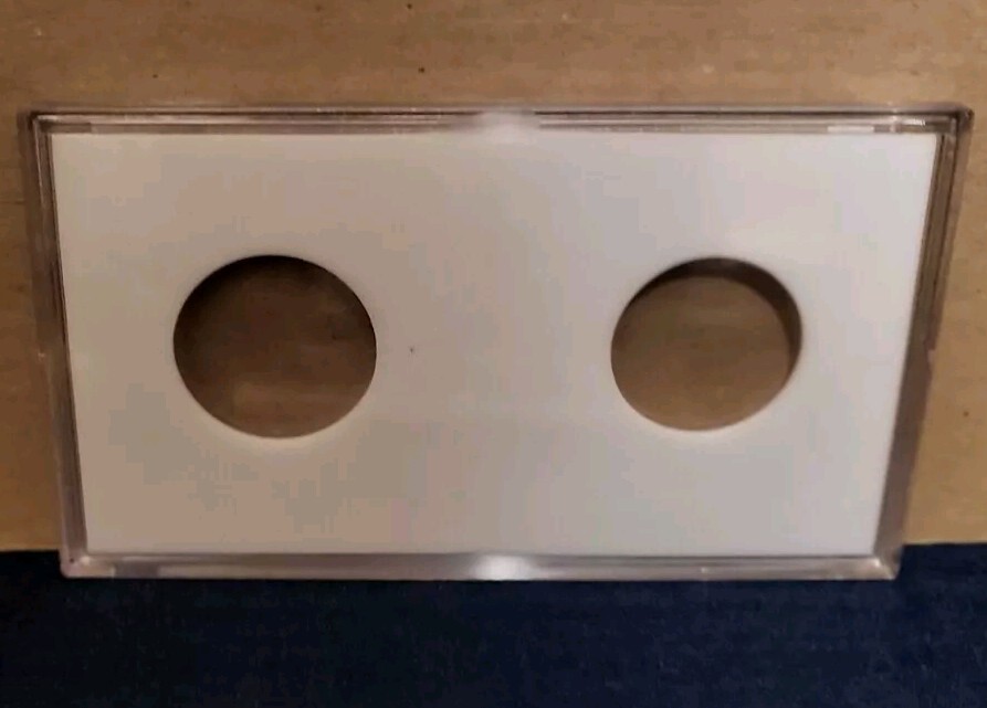 Capital Holder Display Case White - MA345 - Morgan & Silver Eagle - 100 ...
