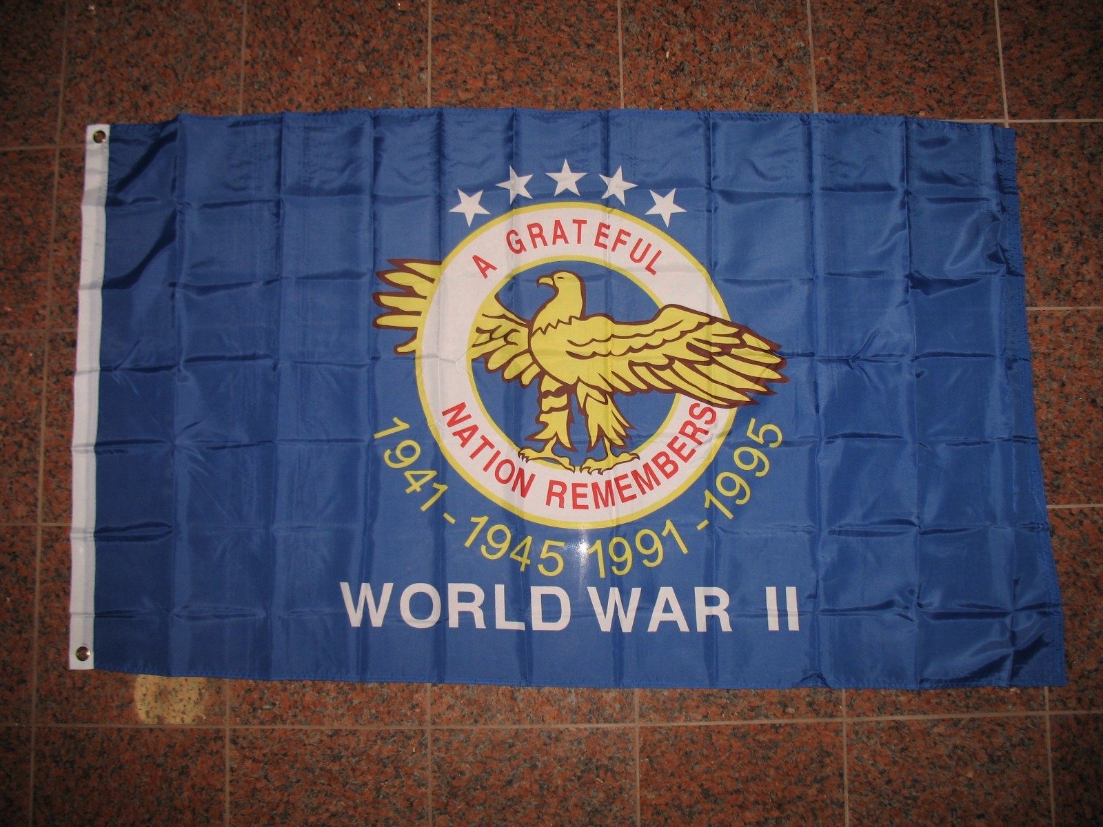 3x5 American World War 2 WWII WW2 Memorial Veteran Flag 3'x5' Banner ...