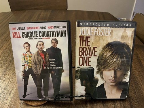 Lot Of 2 Thriller DVDs The Brave One Jodi Foster And Kill Charlie ...