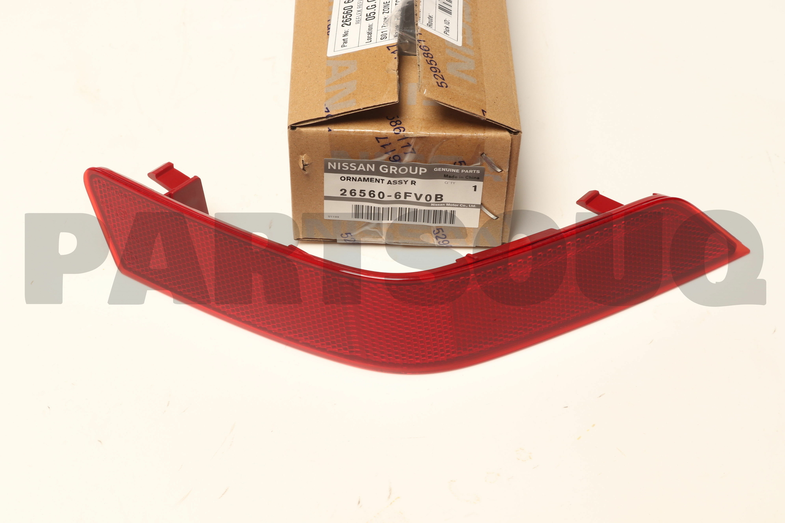 265606FV0B Genuine Nissan REFLEX REFLECTOR ASSY REAR,RH 26560-6FV0B | eBay