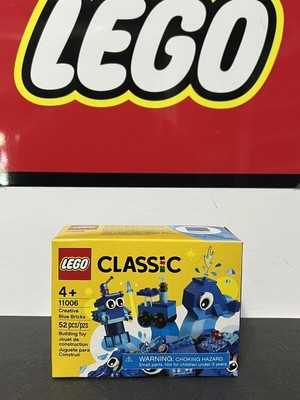 LEGO Classic Creative Blue Bricks New in Sealed Box Building Toy #11006 ...