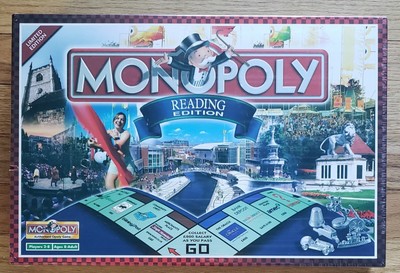 NEW Monopoly READING (ENGLAND) UK EDITION 2003 Game Brand New Sealed ...