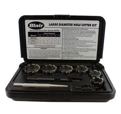 Blair 11091 Rotabroach Large Diameter Cutter Kit | eBay