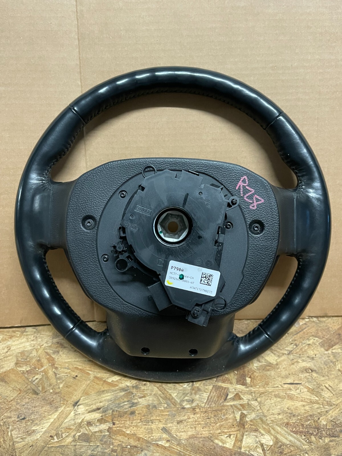 2017-2019 FORD F250 F350 F450 LEATHER STEERING WHEEL *ADAPTIVE STEERING ...
