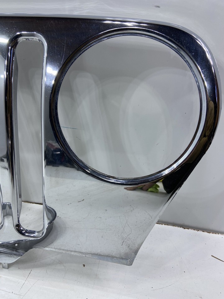 Jeep TJ LJ Wrangler OEM Front Grill Cover Chrome 1997-2006 Overlay | eBay