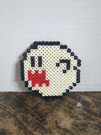 Mario Ghost Perler Bead Pattern