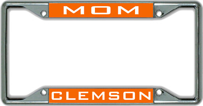 Clemson MOM License Plate Frame | eBay