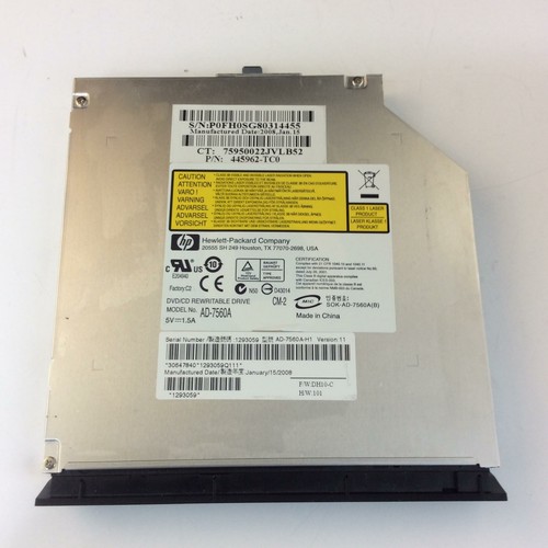 445962-TC0 AD-7560A HP Compaq Presario CD-RW DVDÂ±RW Multi Burner ...