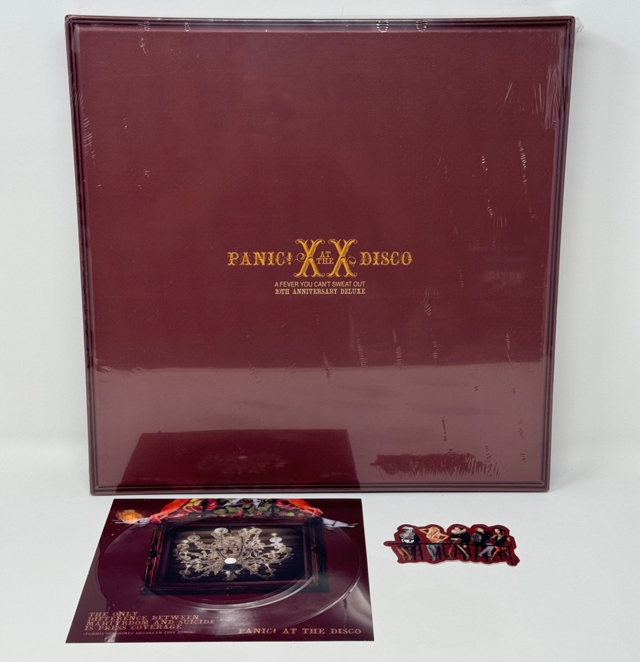 Panic At The Disco A Fever You Can't Sweat Out 20th Anv Vinyl Box Set ...